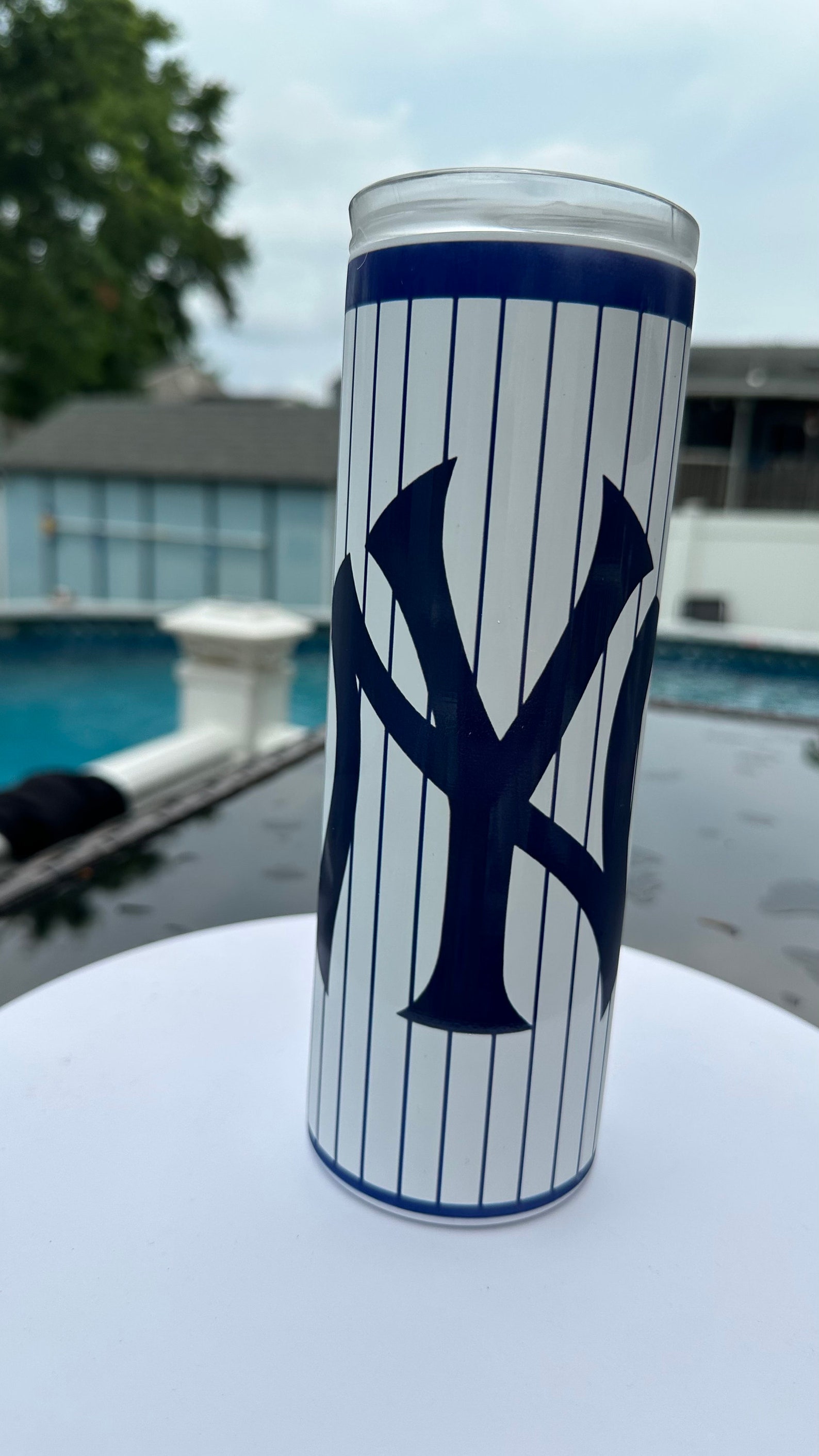 New York Yankees Tumbler 20oz - Etsy