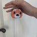 Crochet Red Panda Keychain and Bag Charm / Crochet Red Panda Keychain ...