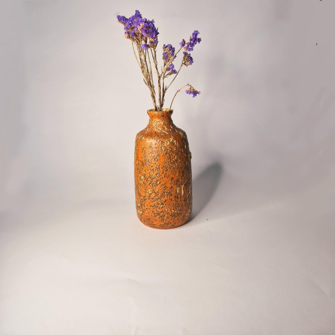 Vintage Ceramic Fat Lava Vase Retro Hungarian Lava Vase Mid-century ...