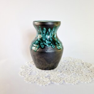 Vintage Ceramic Vase Mid-century Hungarian Ceramics Vintage Fat Lava ...