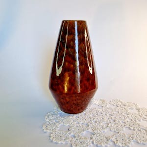 Vintage Hungarian Gránit Ceramic Vase Rare Mid-century Modernist Runny ...
