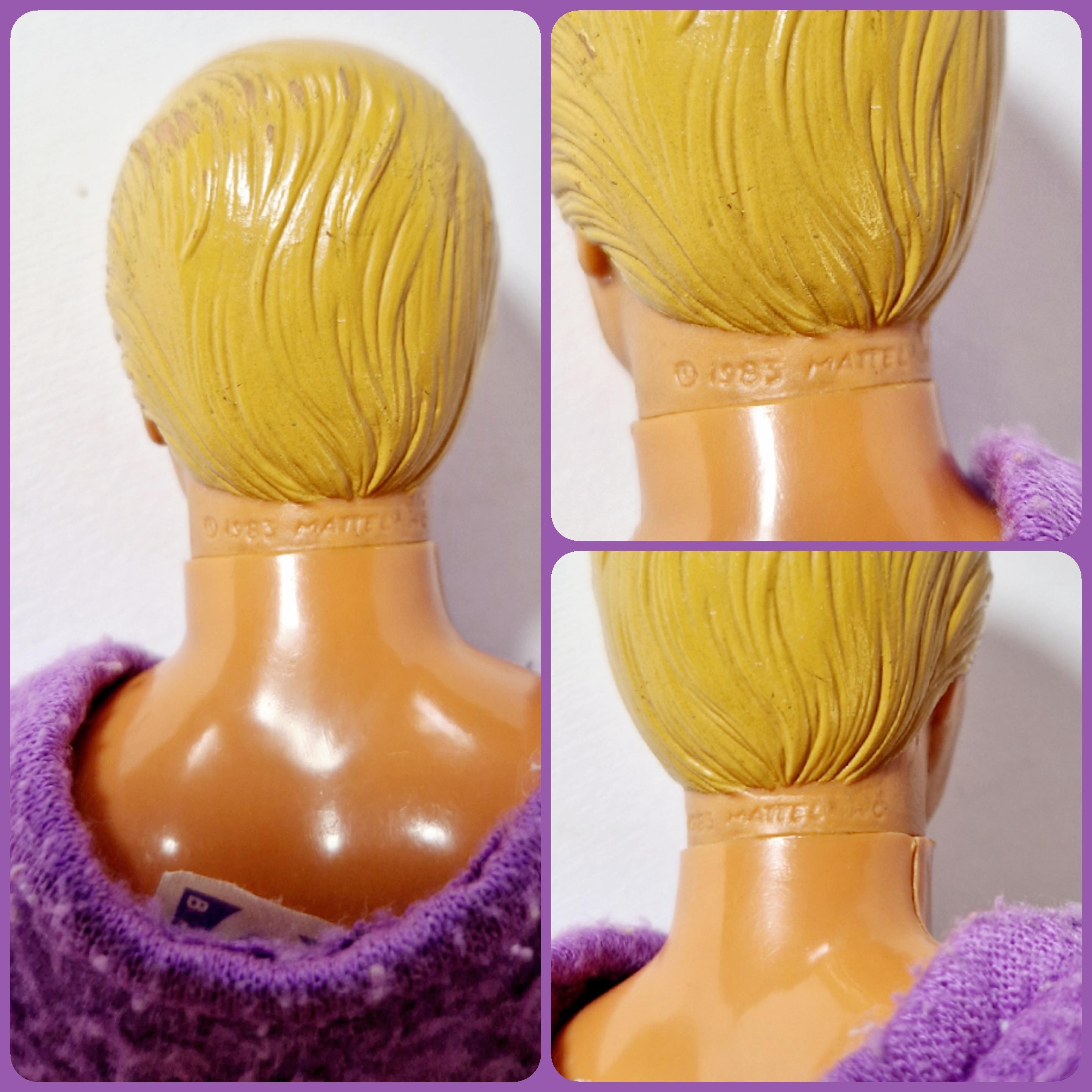 Retro Ken Blond Doll Toy MATTEL From 1983 Vintage Collectible Toy ...