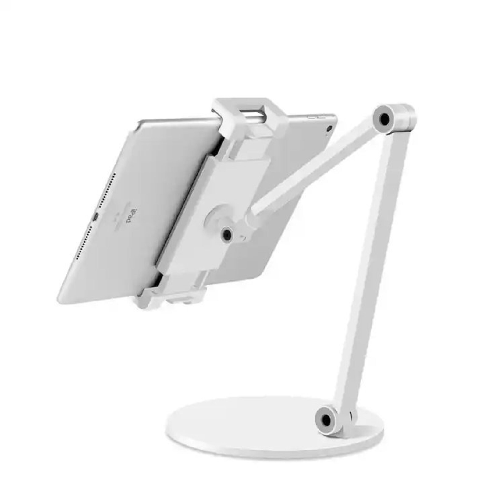 Adjustable Tablet Stand White Desk Mount Foldable, Phone Mount - Etsy
