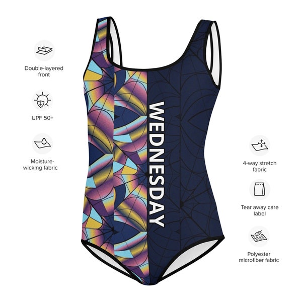 Wednesday Addams Swimsuit - Etsy