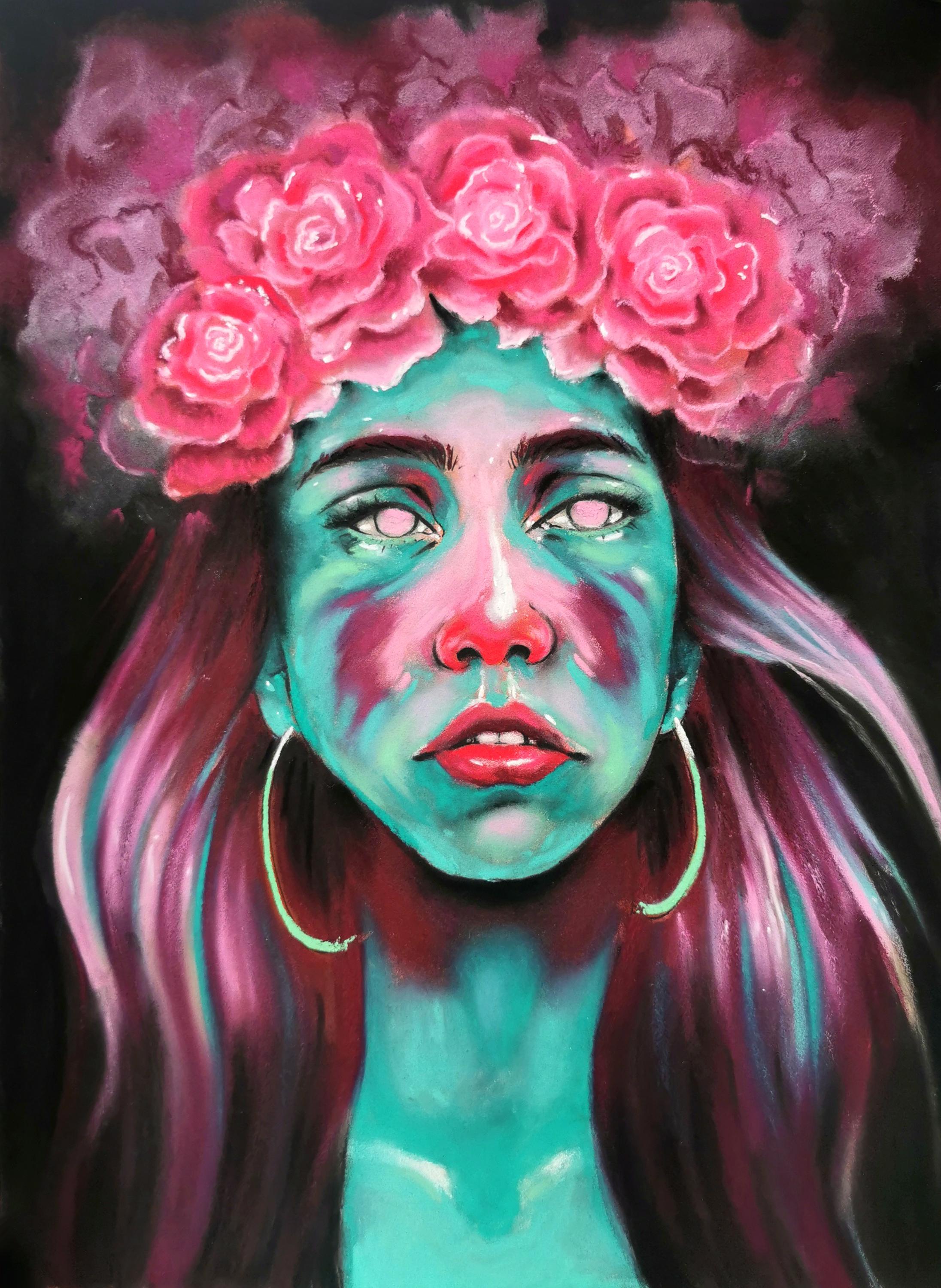 Pastel Portrait 'LOONA' - Etsy