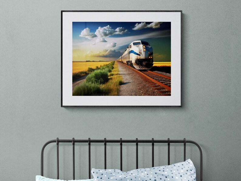 Train Clipart, Clipart Digital, Download Train Lover Art, Wall Decor ...