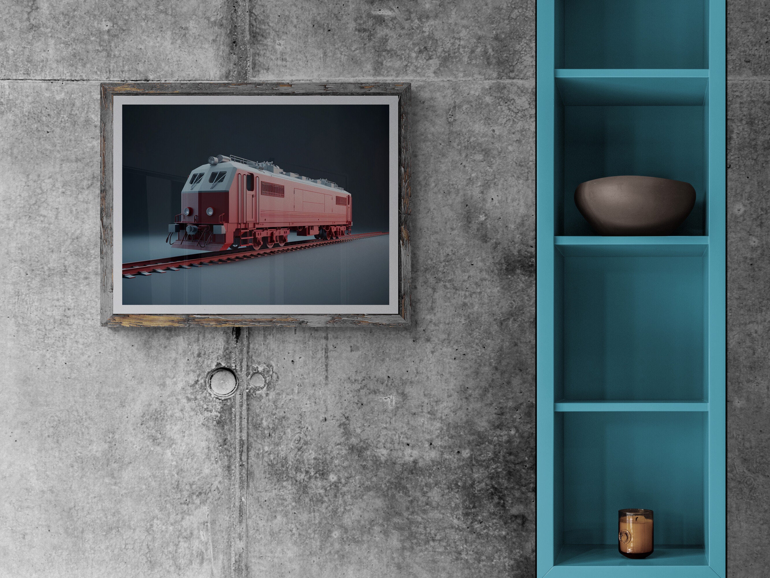 Train Clipart, Clipart Digital, Railroad,download Train Lover Art, Wall Decor, Instant Digital ...