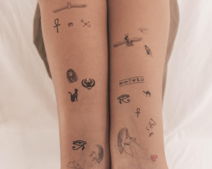 Thoth Tattoo - Thoth Temporary Tattoo / Egyptian Deity Tattoo / God of ...