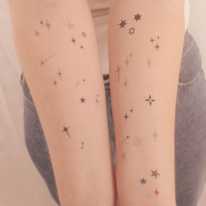 Star Tattoo - Etsy