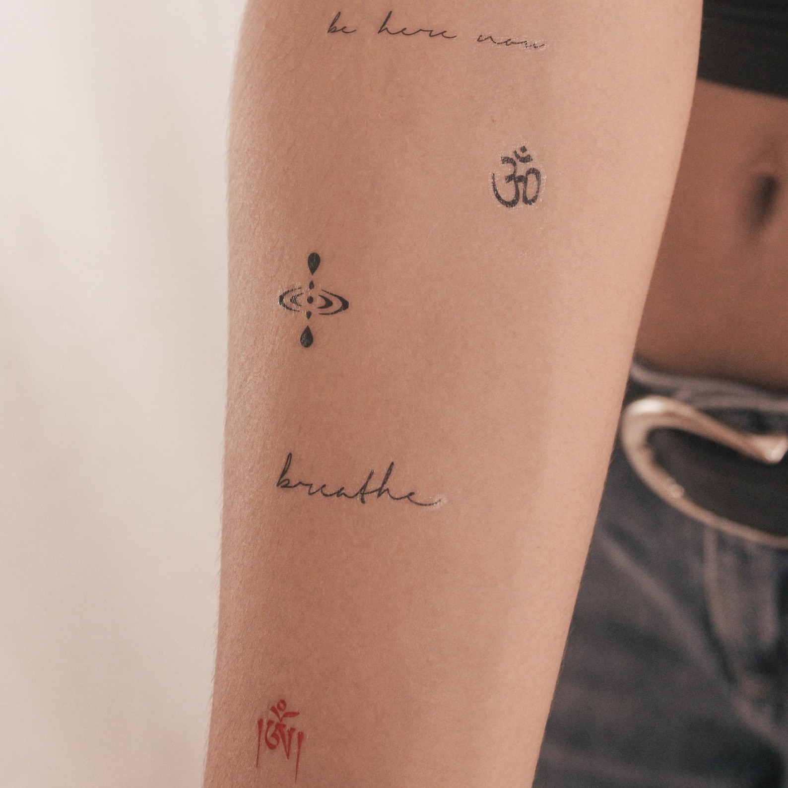 Be Here Now Pack Temporary Tattoo set of 2 - Etsy