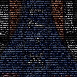 Armageddon (1998) Handwritten Movie Script Poster - Etsy