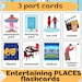 Action Verbs Flashcards Activities in English Flash Cards Printable ...