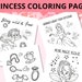 Coloring Pages Princess Printable Pages Motivational Quotes for Girls ...