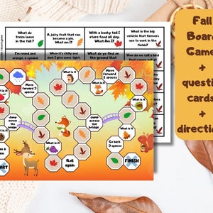 Fall Vocabulary Worksheets Autumn Words Games Bundle Set Dobble Style ...