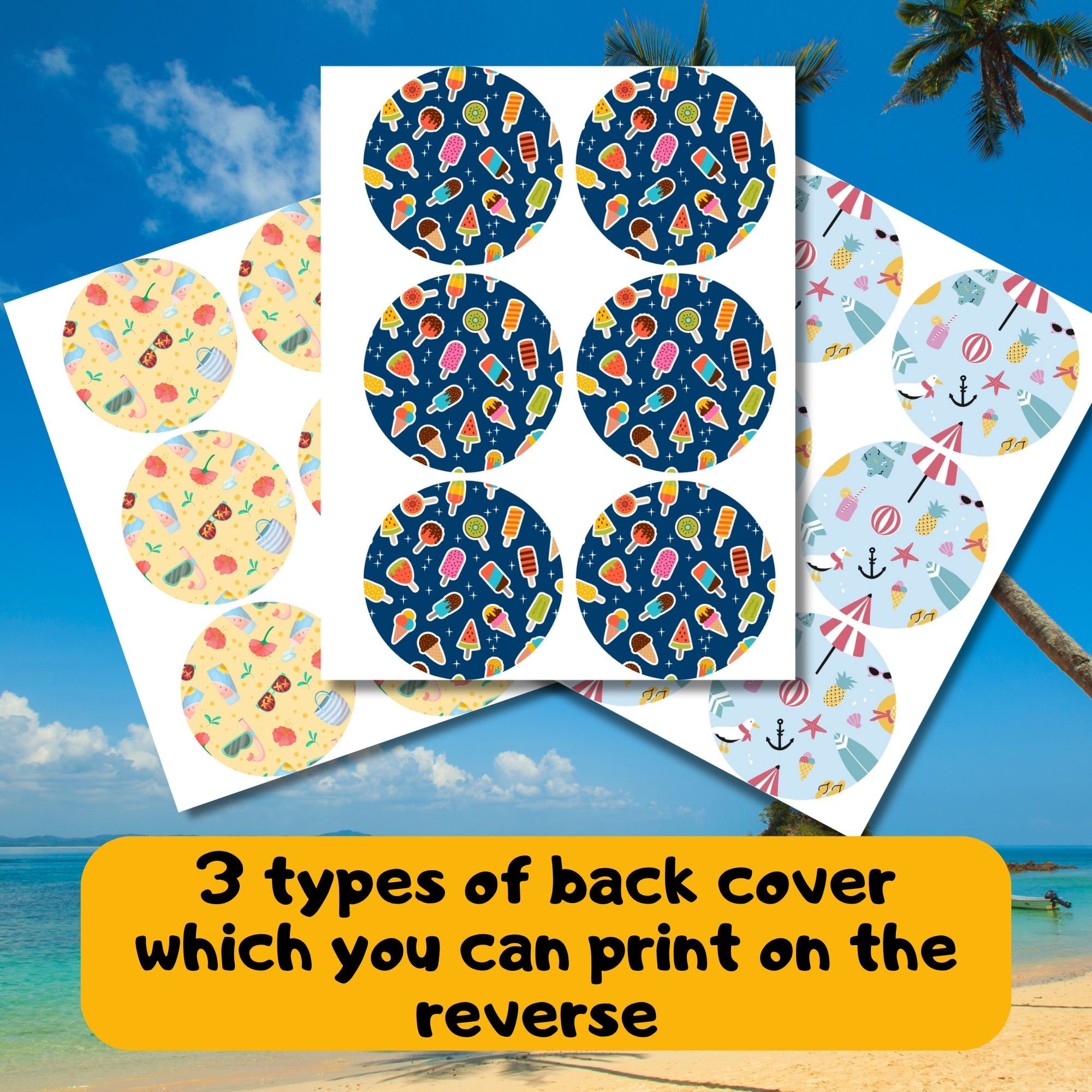 Summer Game for Kids Spot It Seek It Find Pairs Match Pictures Activity ...