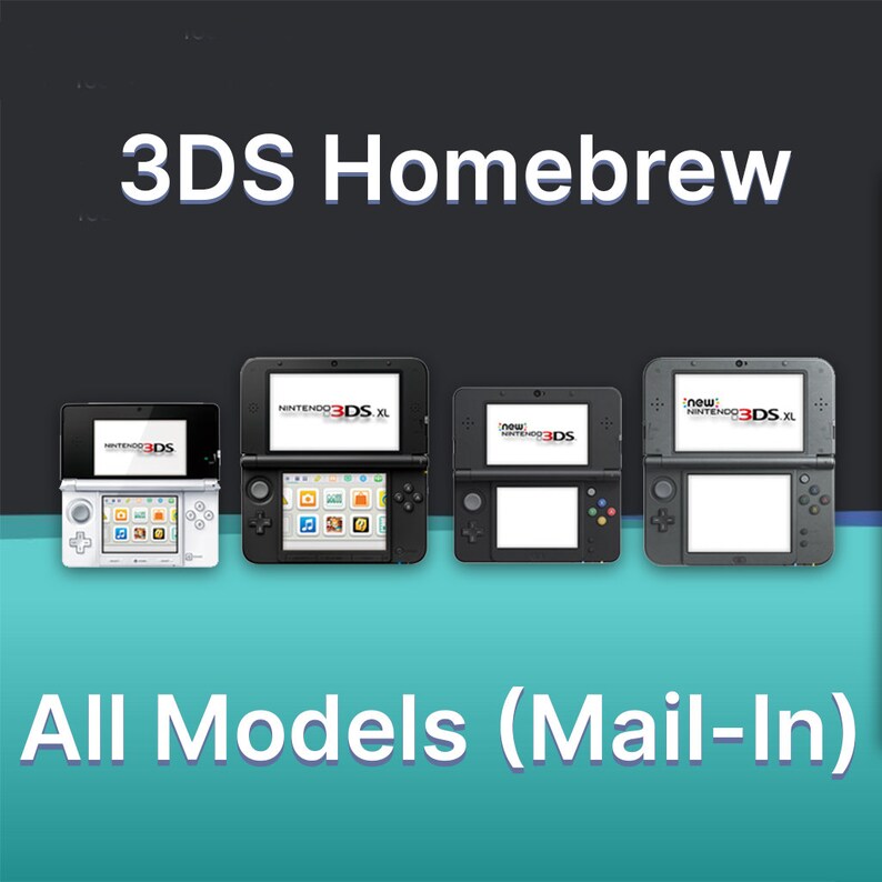 3DS CFW Modding luma3ds, All Consoles - Etsy