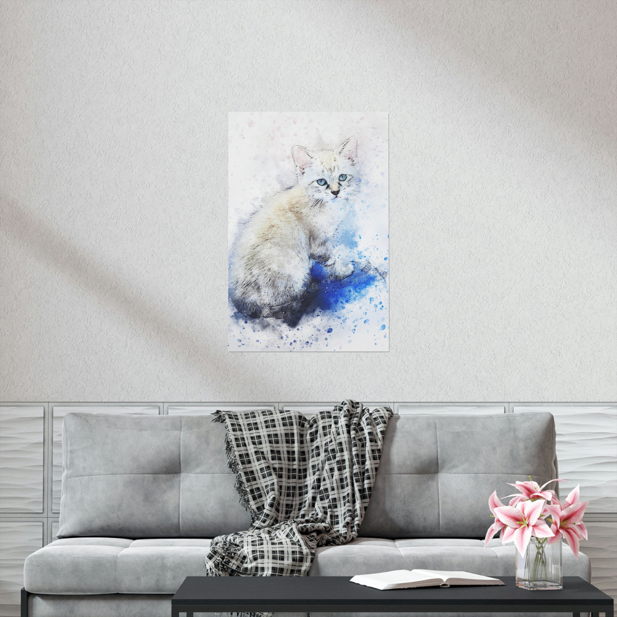 Cat Album Cover Posters - Etsy