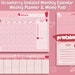 Strawberry Undated Monthly Calendar, Weekly Planner and Memo Pads ...