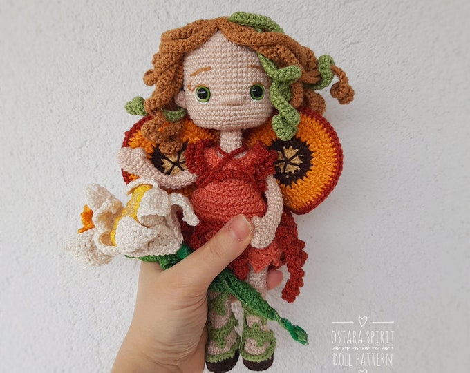 Athena Amigurumi Pattern Greek Mythology Crochet Doll, No Sew Amigurumi ...