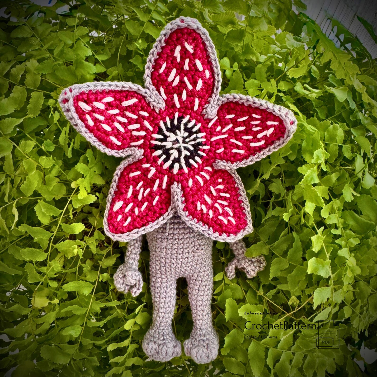 Demo the Strangest Gorgon Crochet Pattern, Sci-fi Dark Fantasy ...