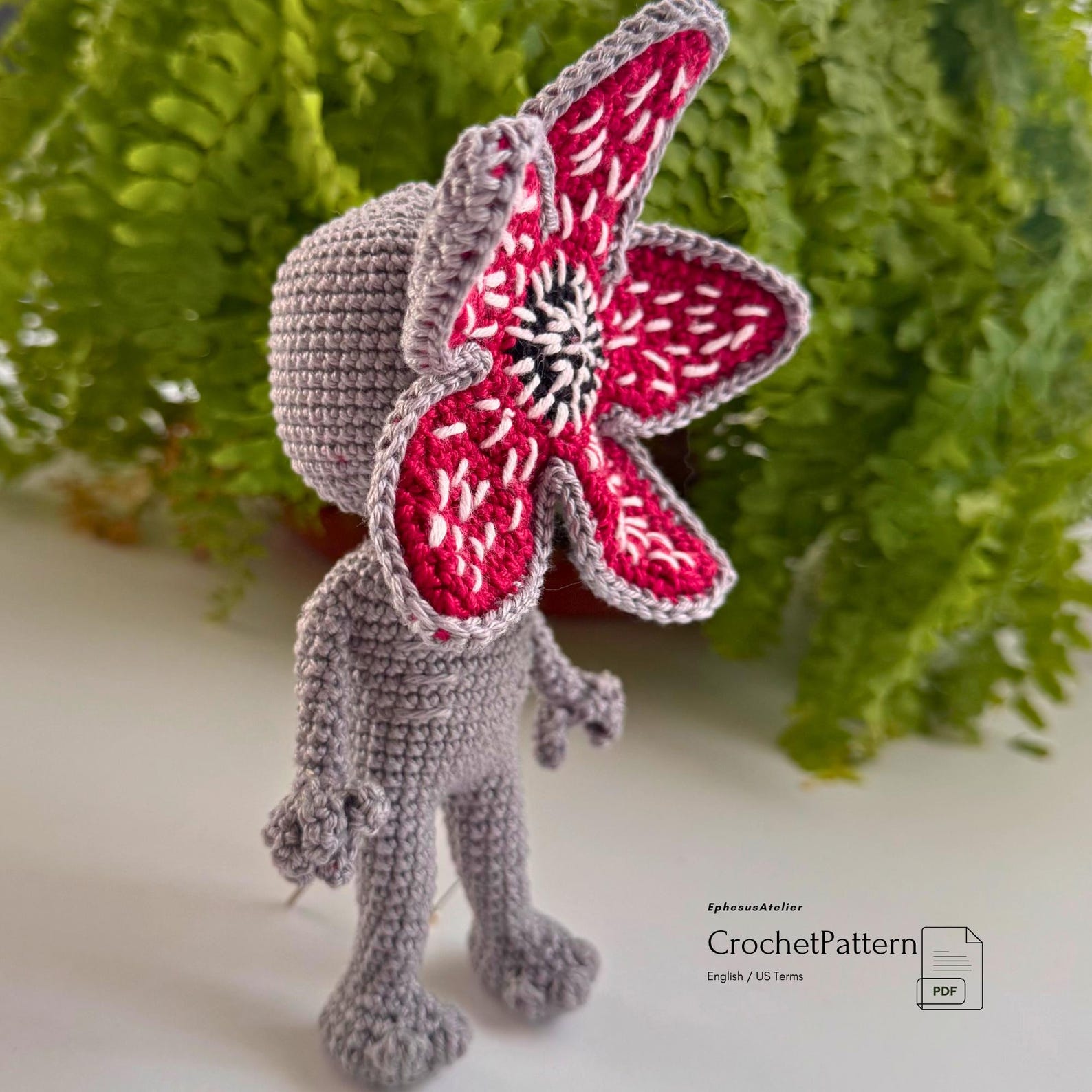 Demo the Strangest Gorgon Crochet Pattern, Sci-fi Dark Fantasy ...