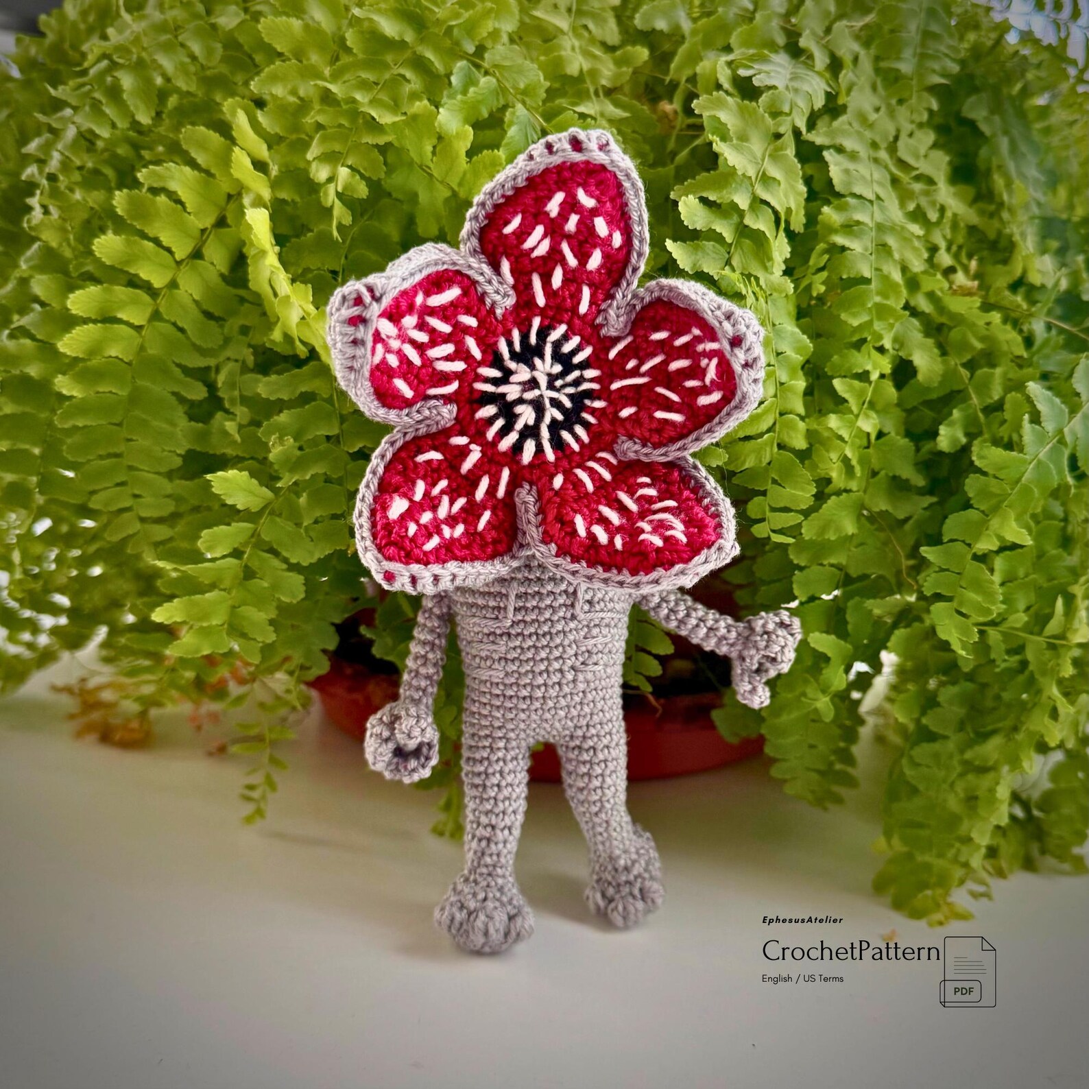 Demo the Strangest Gorgon Crochet Pattern, Sci-fi Dark Fantasy ...