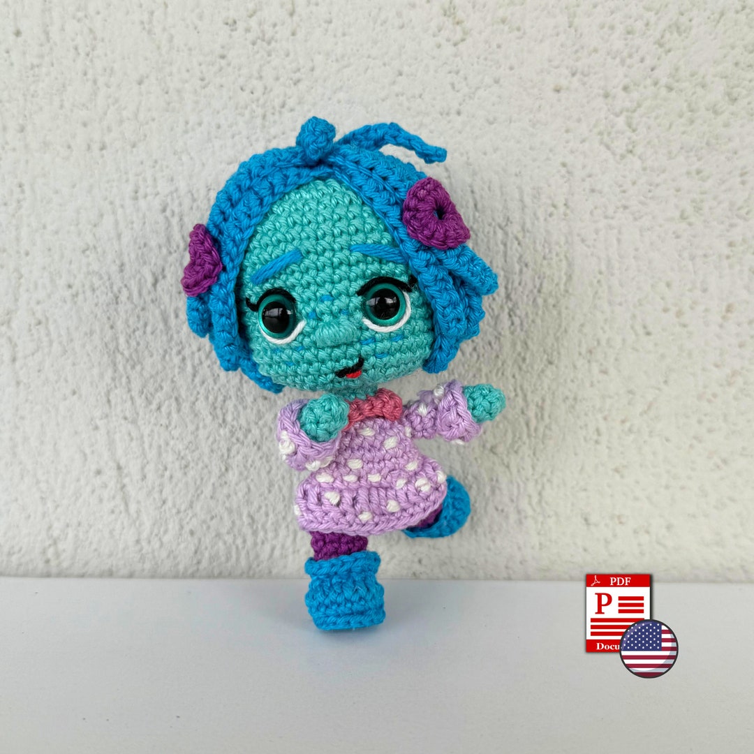 Envy Amigurumi Doll Crochet Pattern, Inspired Character Toy (PDF Guide ...
