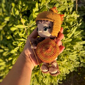 Athena Amigurumi Pattern Greek Mythology Crochet Doll, No Sew Amigurumi ...