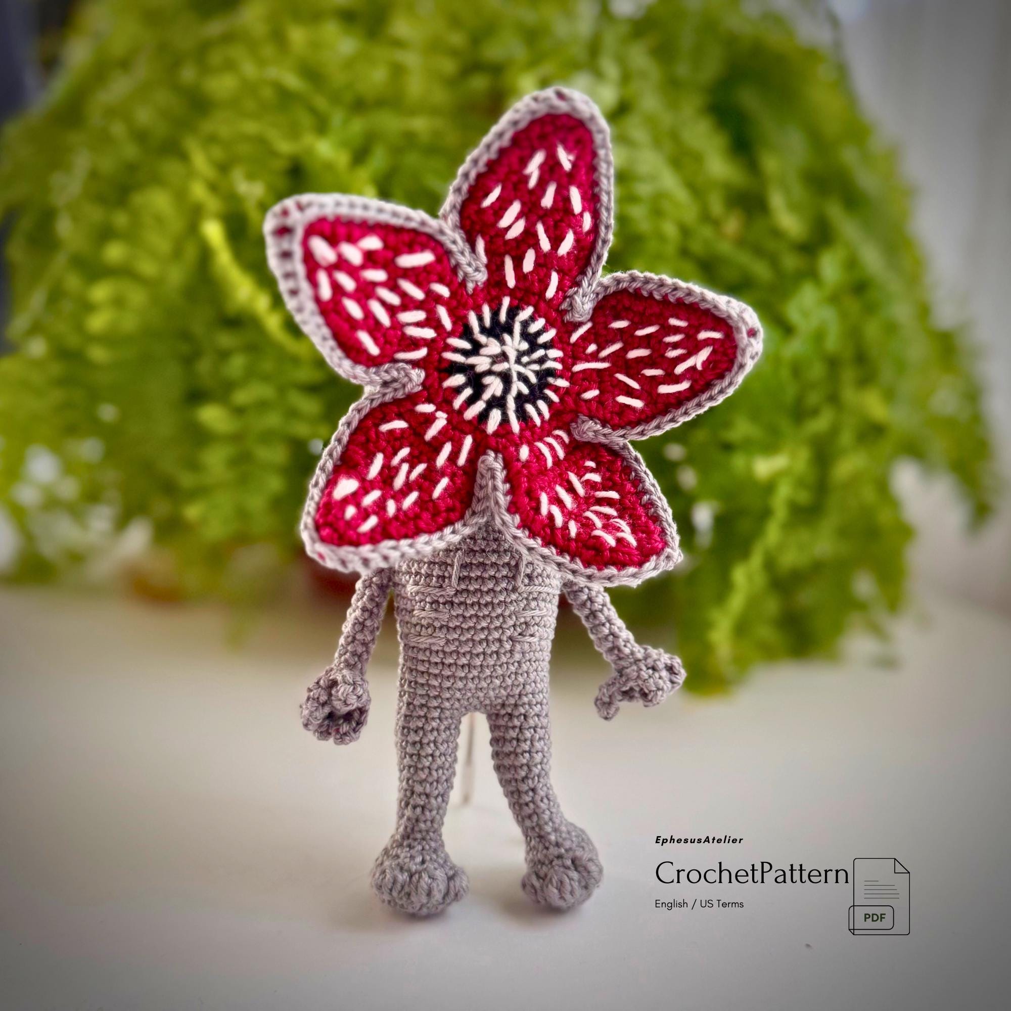 Demo the Strangest Gorgon Crochet Pattern, Sci-fi Dark Fantasy ...