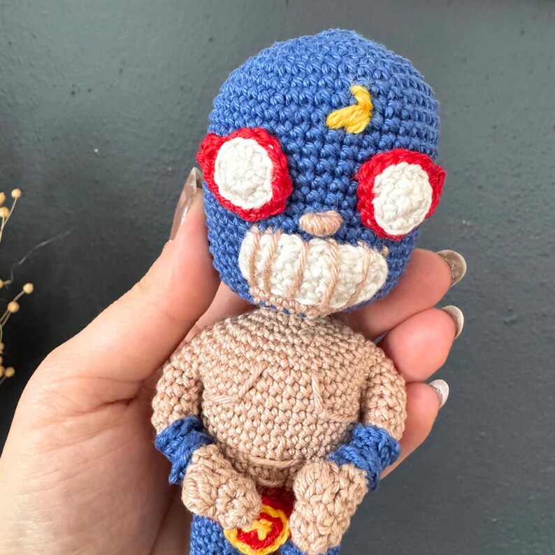 Wrestler Amigurumi Crochet Pattern: Handmade Plushie Toy (digital PDF ...