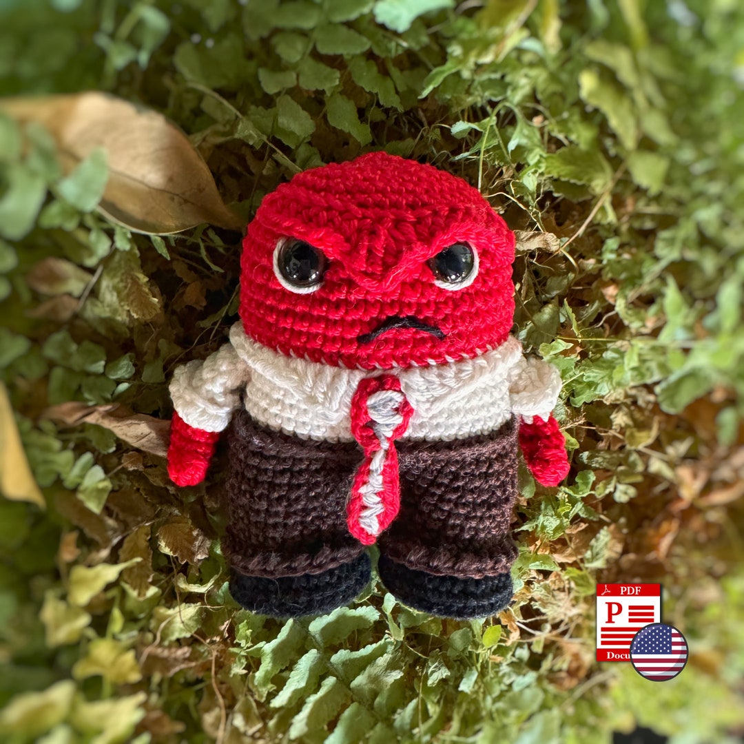 Anger Amigurumi Doll Crochet Pattern: DIY Emotional Toy (PDF Pattern ...