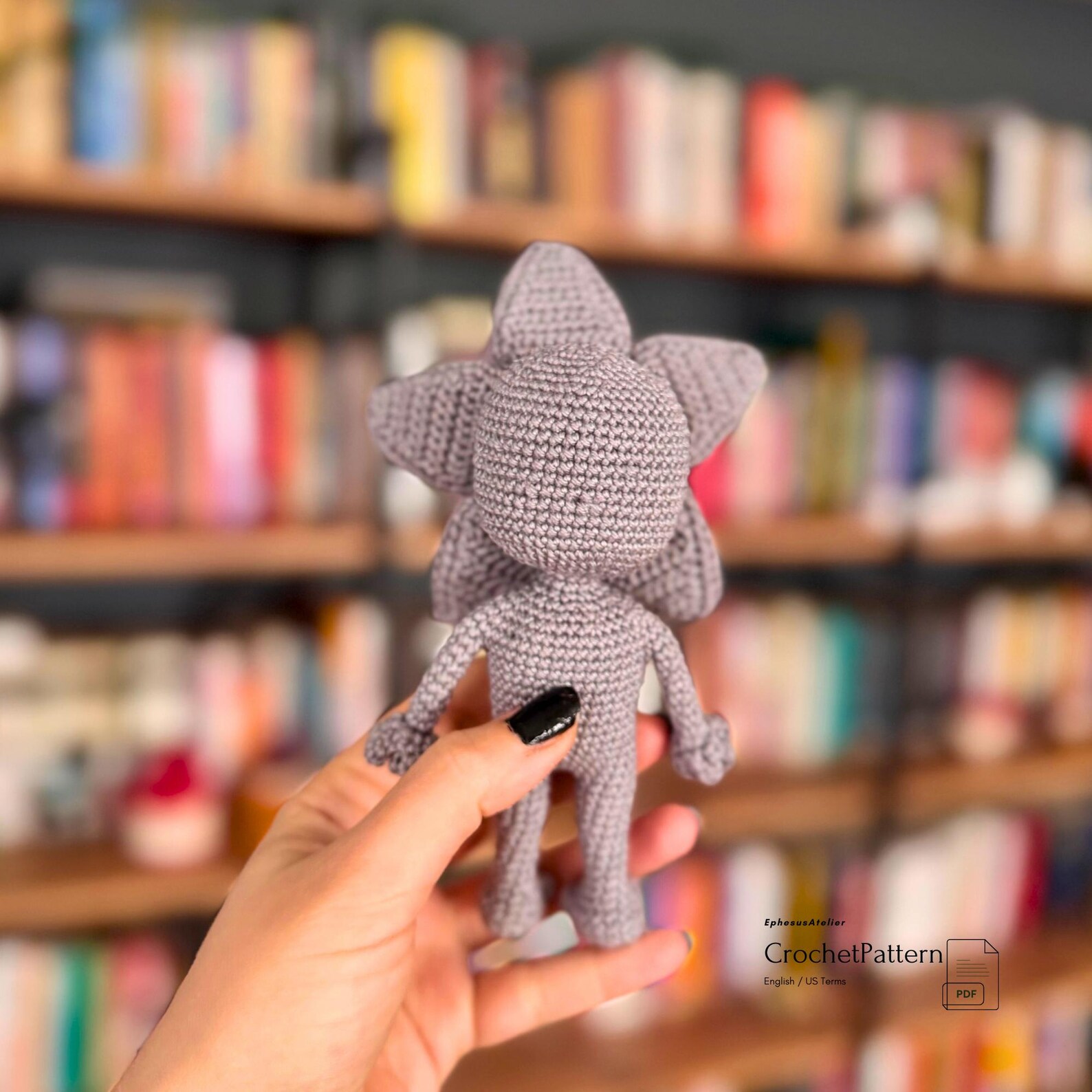Demo the Strangest Gorgon Crochet Pattern, Sci-fi Dark Fantasy ...