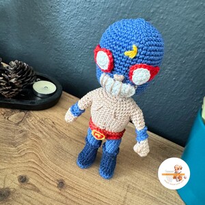 Wrestler Amigurumi Crochet Pattern: Handmade Plushie Toy (digital PDF ...