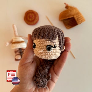 Athena Amigurumi Pattern Greek Mythology Crochet Doll, No Sew Amigurumi ...