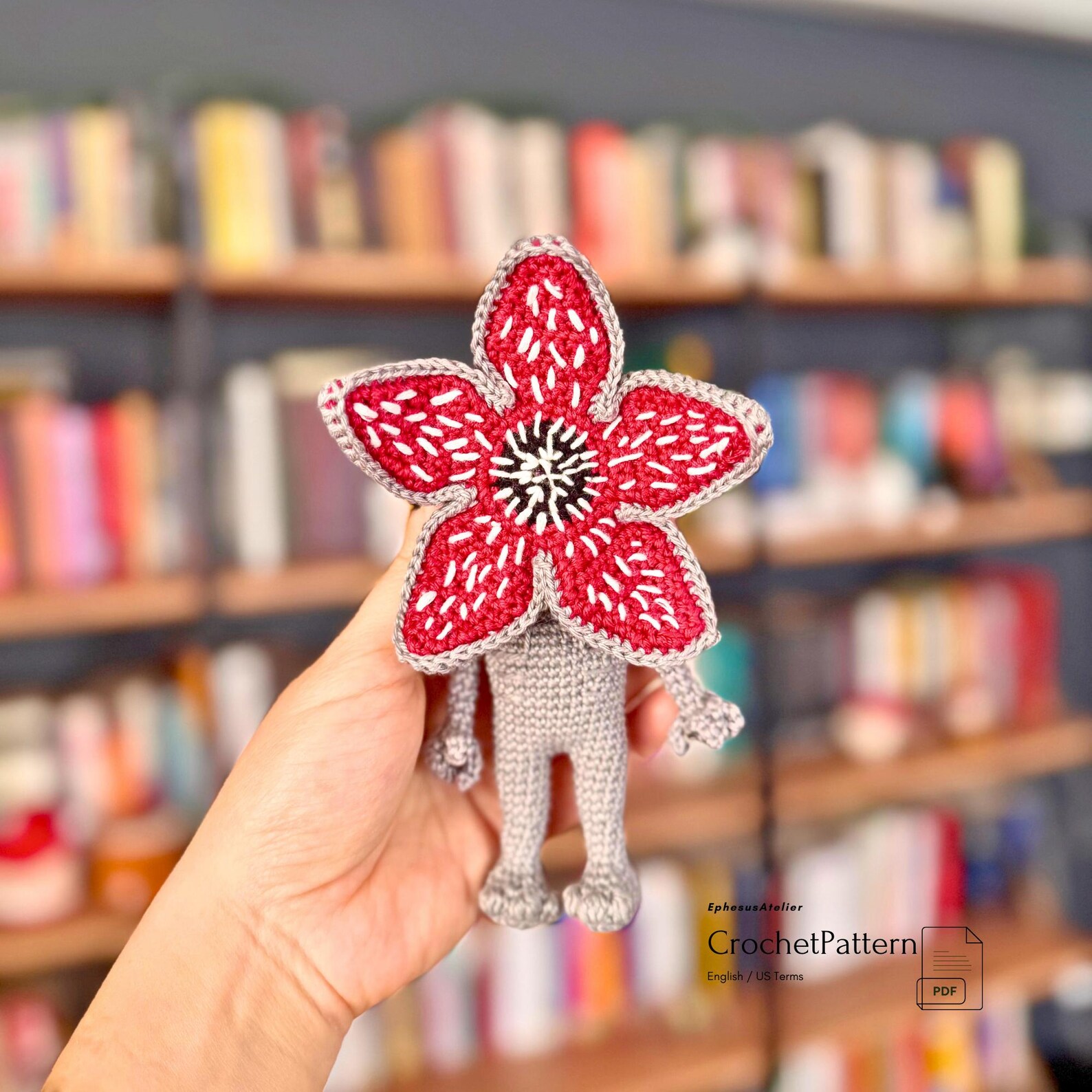 Demo the Strangest Gorgon Crochet Pattern, Sci-fi Dark Fantasy ...
