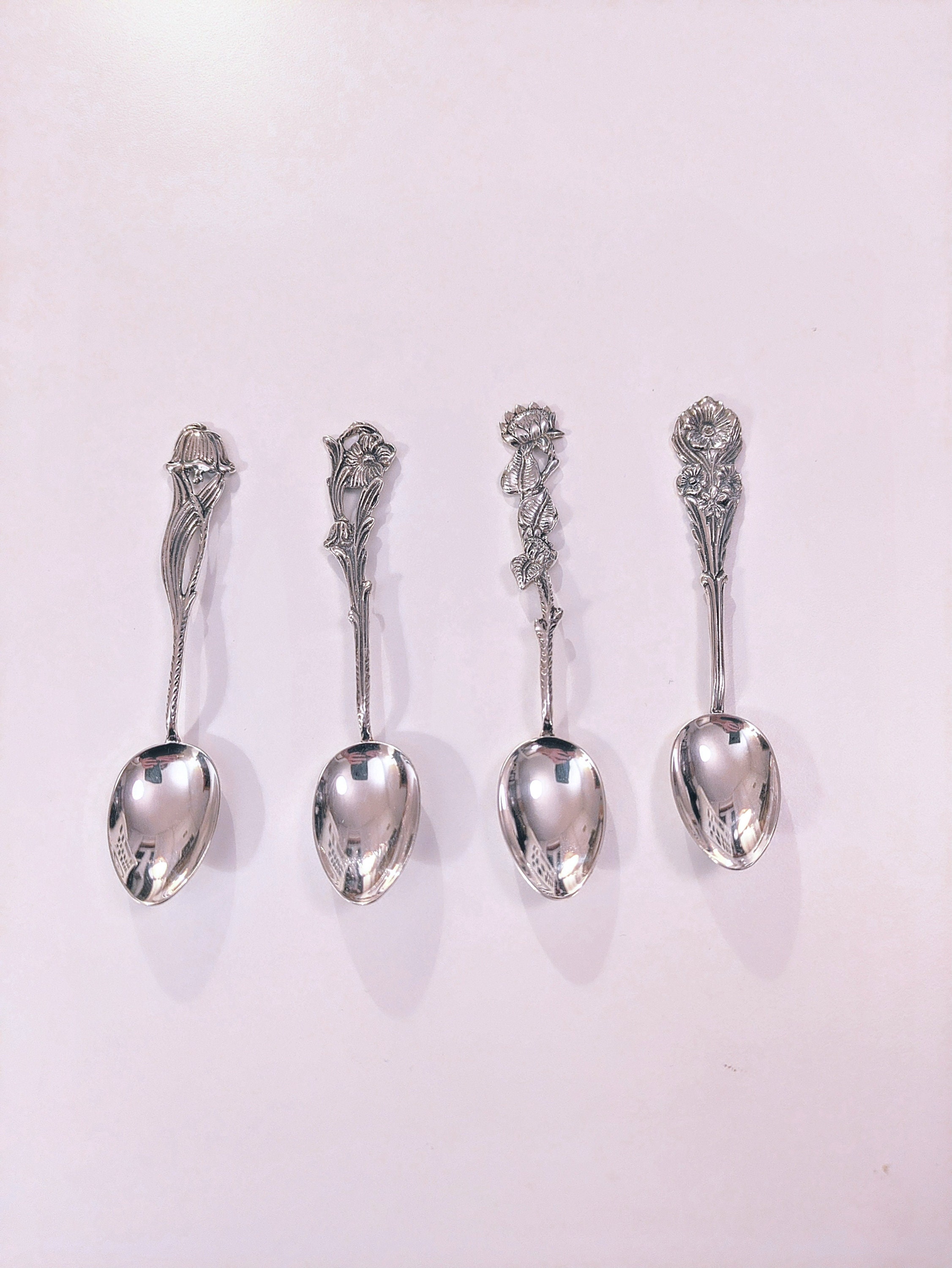 Swedish Silver Vintage Mocha/tea Spoons. Please Note That the Price is ...