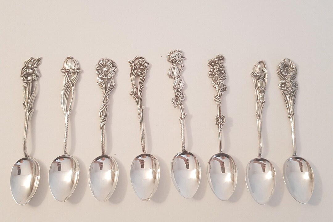 Swedish Silver Vintage Mocha/tea Spoons - Etsy