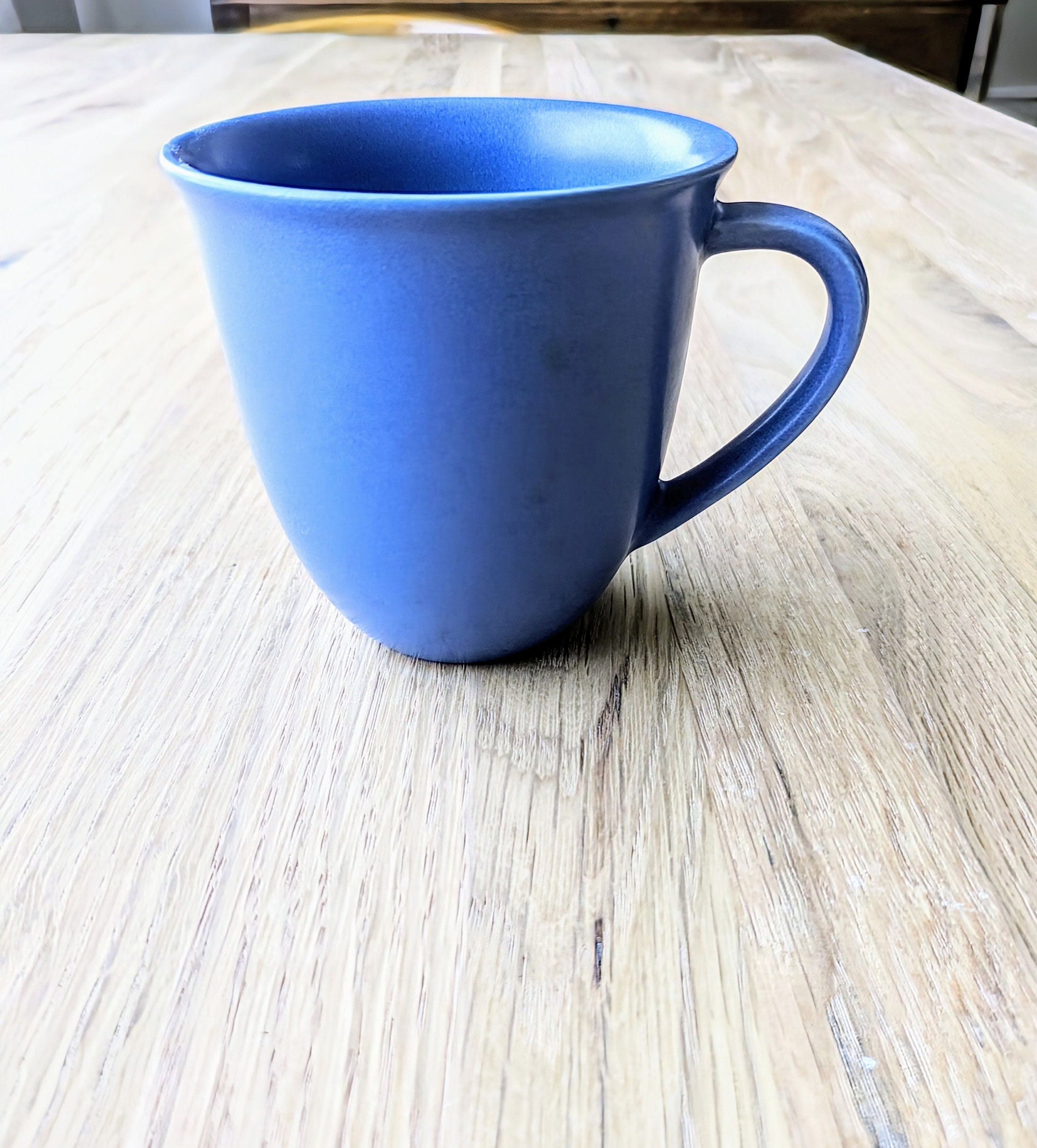 Blue Swedish Höganäs Vintage Cup - Etsy
