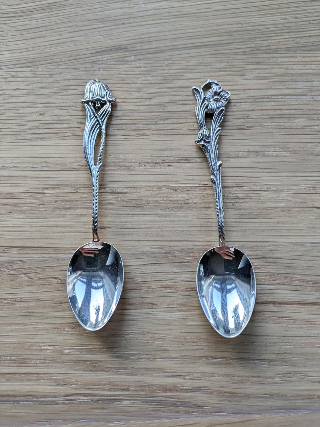 Swedish Silver Vintage Mocha/tea Spoons. Please Note That the Price is ...