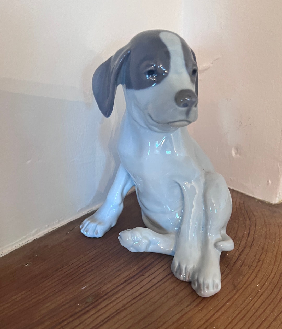 Royal Copenhagen Figurine Pointer Puppy #206 - Etsy