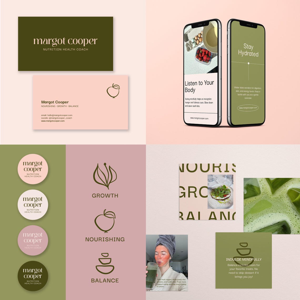 Custom Restaurant Branding Package: Logo Design, Small Business Kit - Etsy