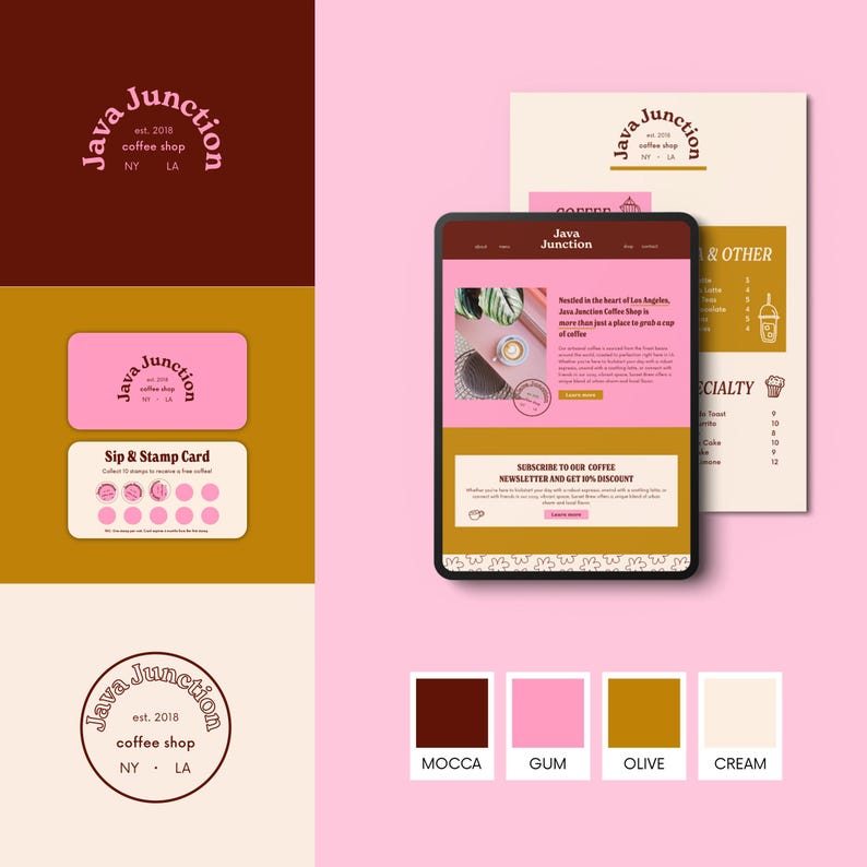 Custom Branding Package: Logo Suite, Color Palette, Social Media Kit - Etsy