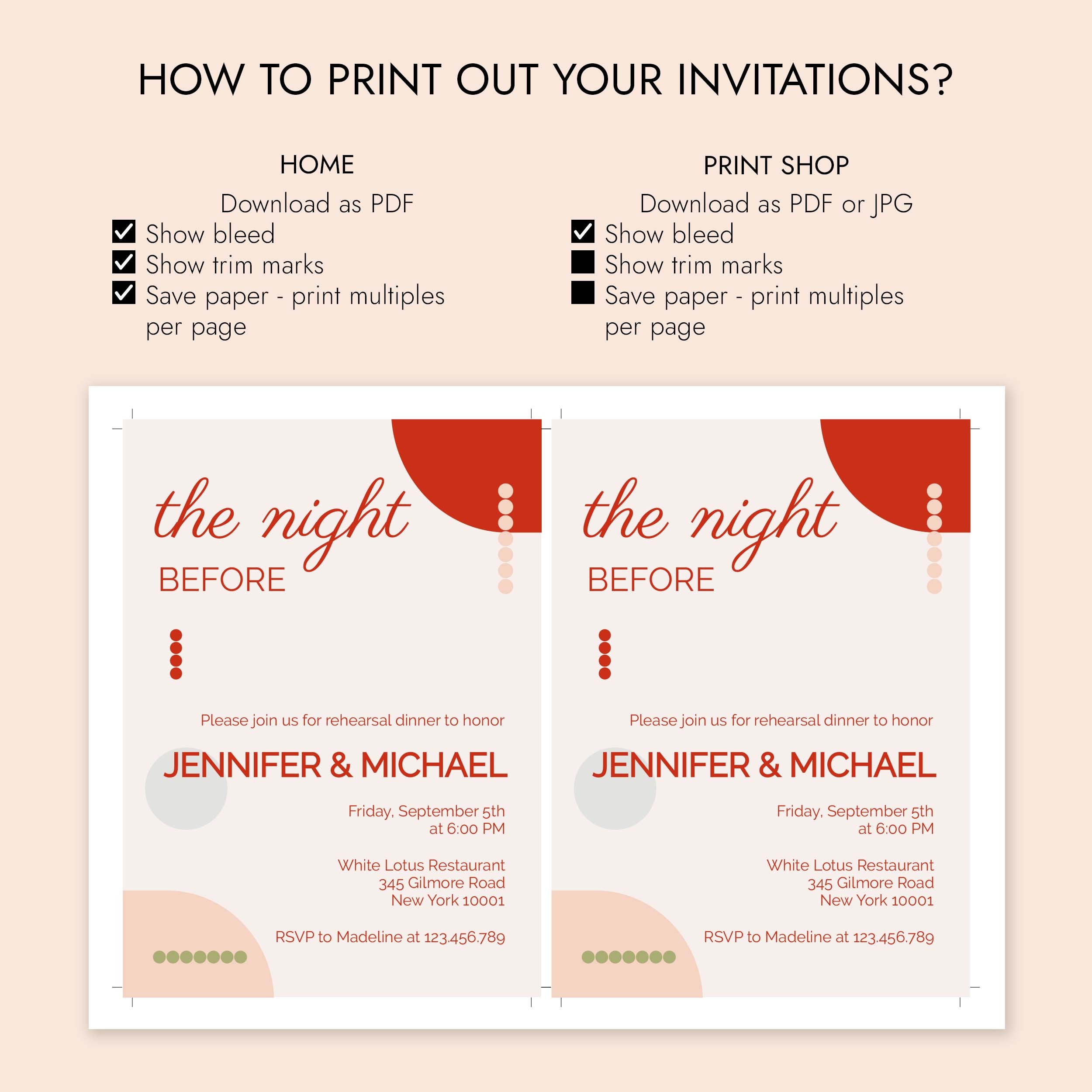 Free Printable Rehearsal Dinner Invitation Templates Canva, 57% OFF