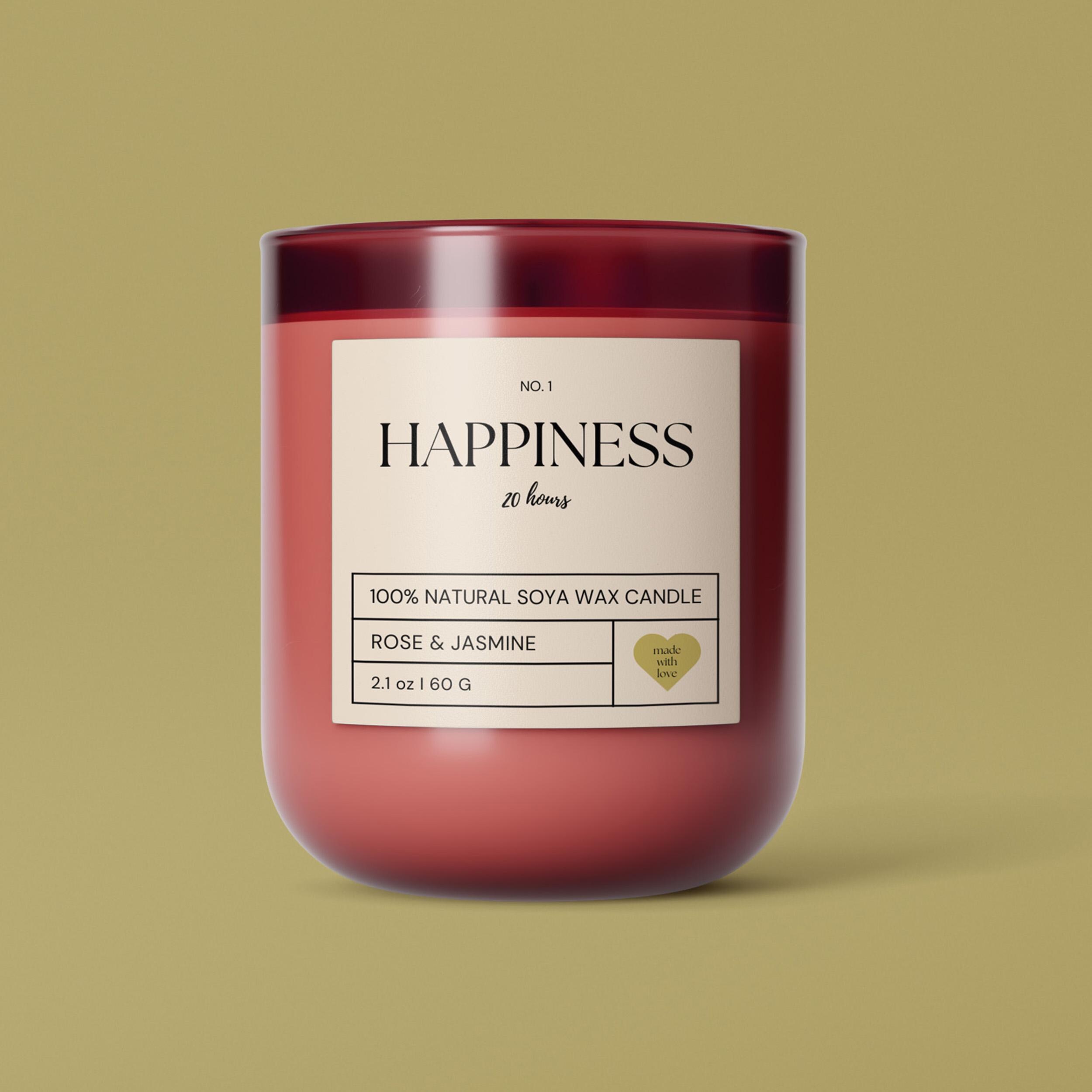 Editable Candle Label Bundle, Modern Candle Label Designs, Custom ...