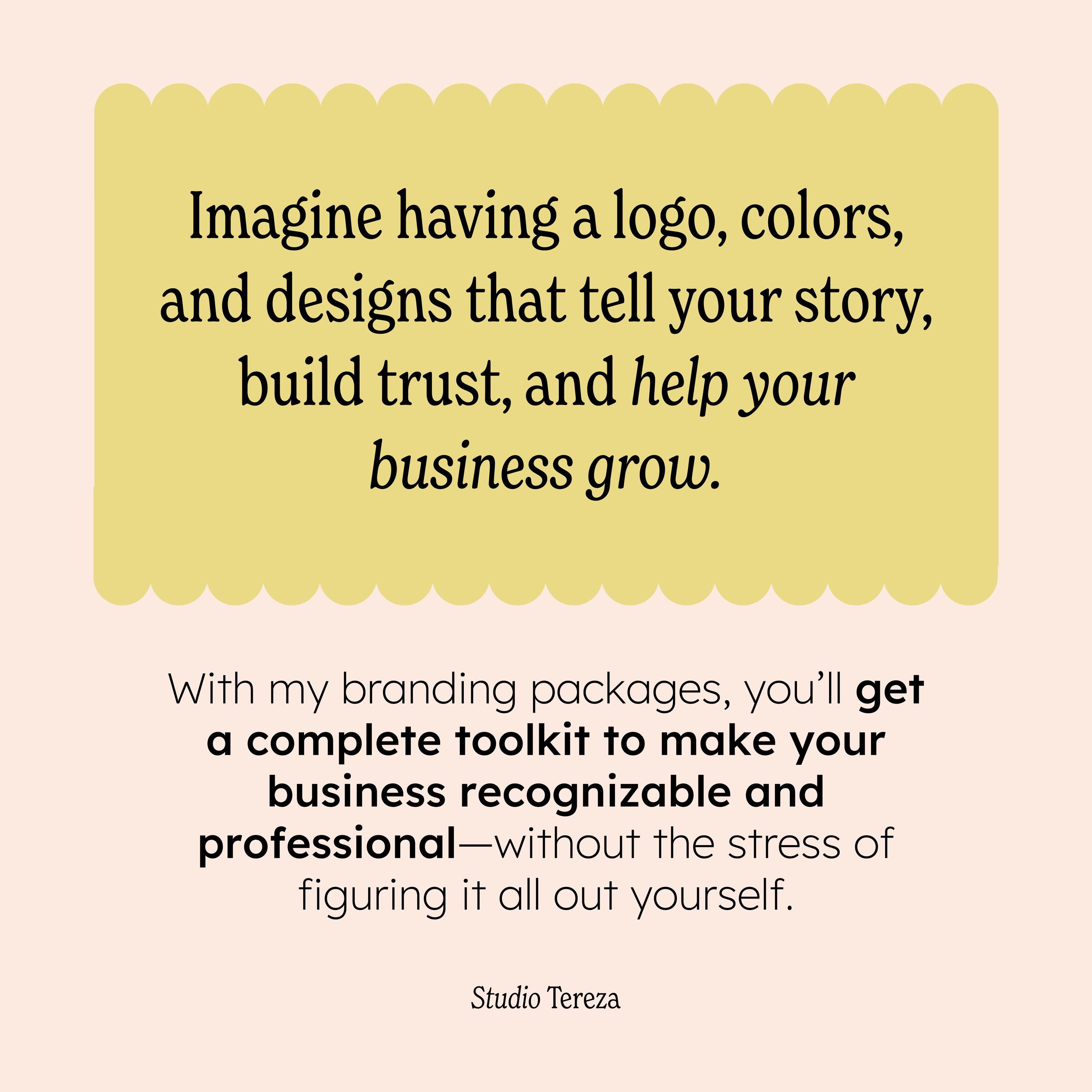 Custom Branding Kit, Branding Package With Logo, Small Business ...
