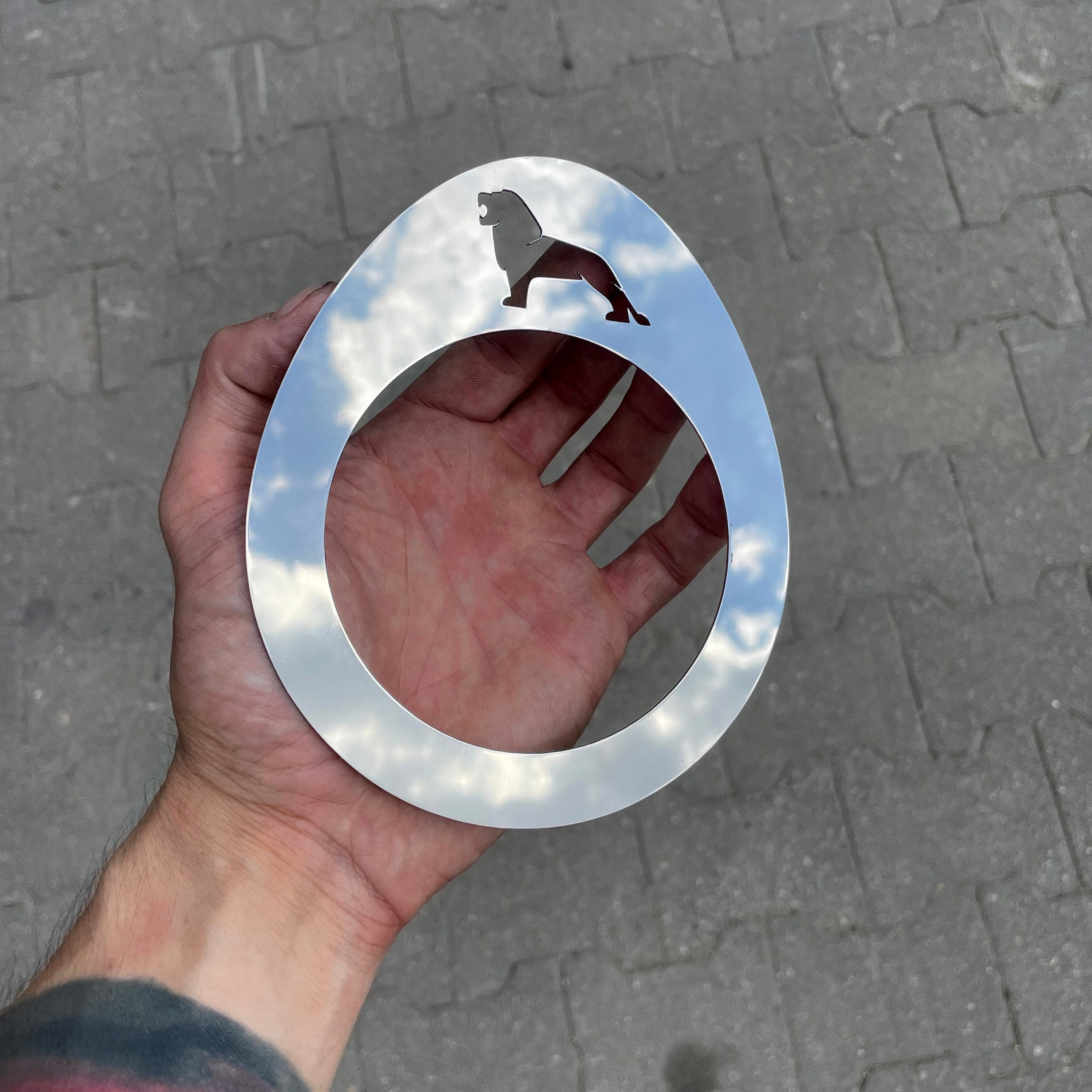 The Outline of the Wheel Arch Indicator Decoration Man - Etsy