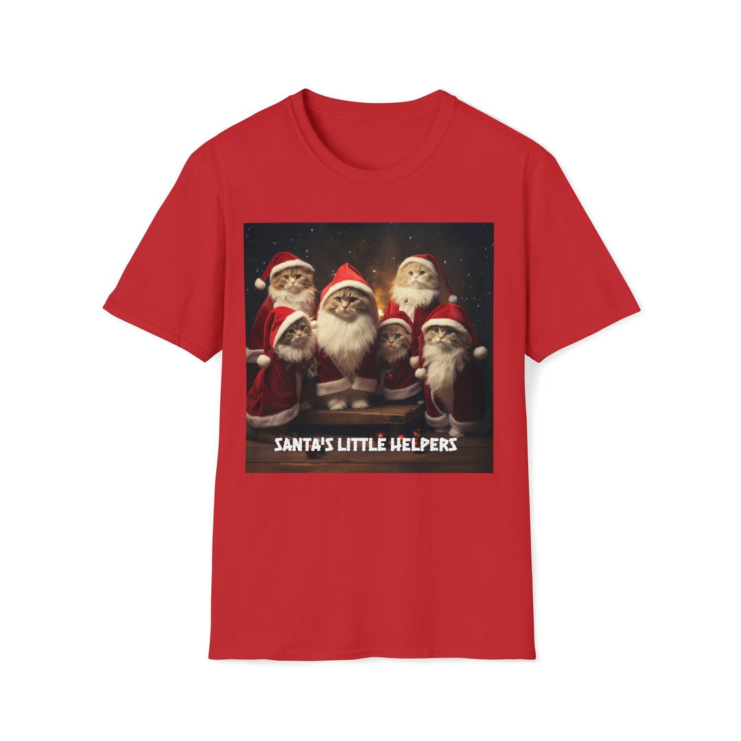 Santa's Little Helpers Unisex Softstyle T-shirt - Etsy