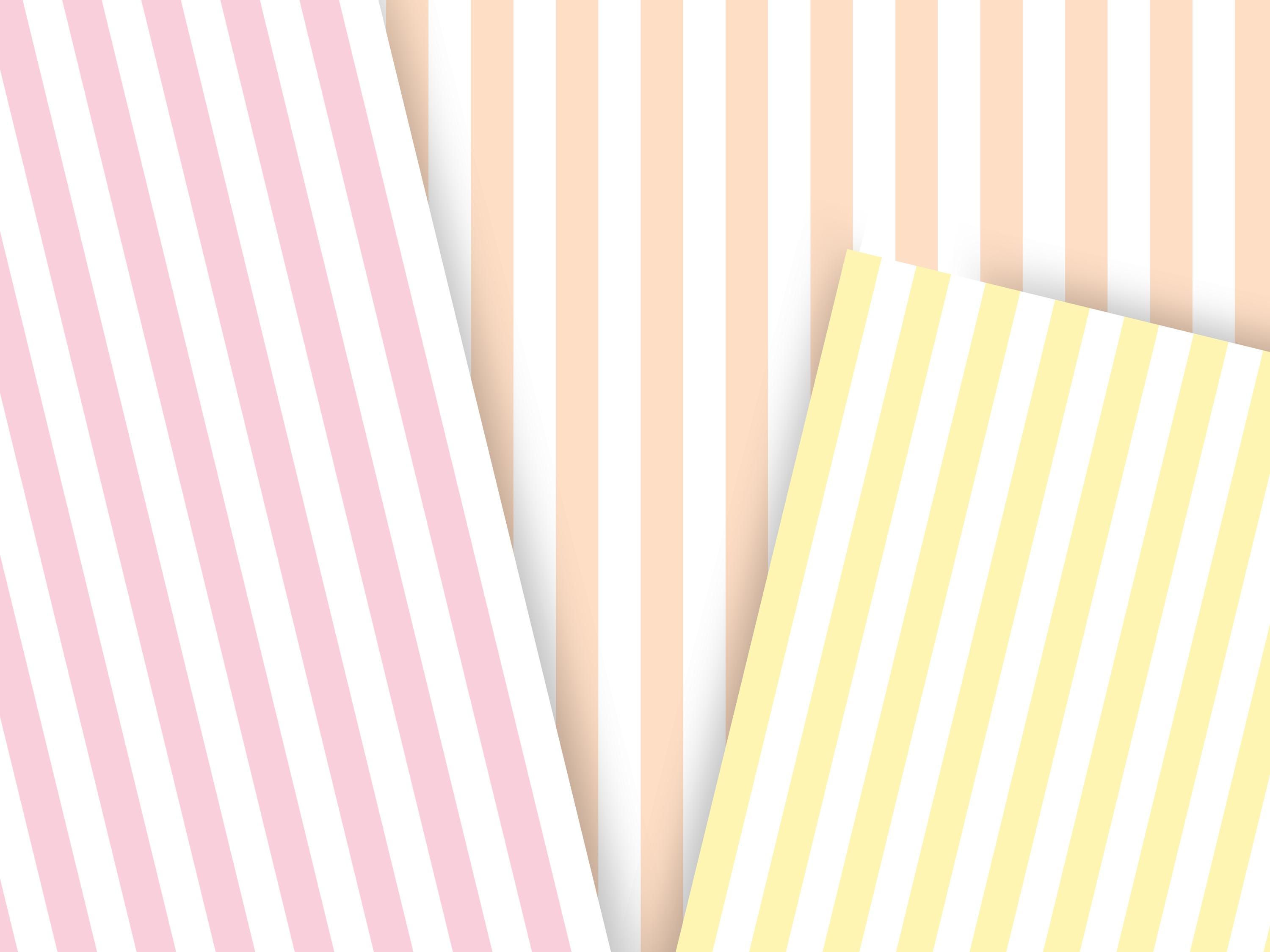 Seamless Stripe Digital Paper Bundle, Pastel Striped Backgrounds, 12x12 ...