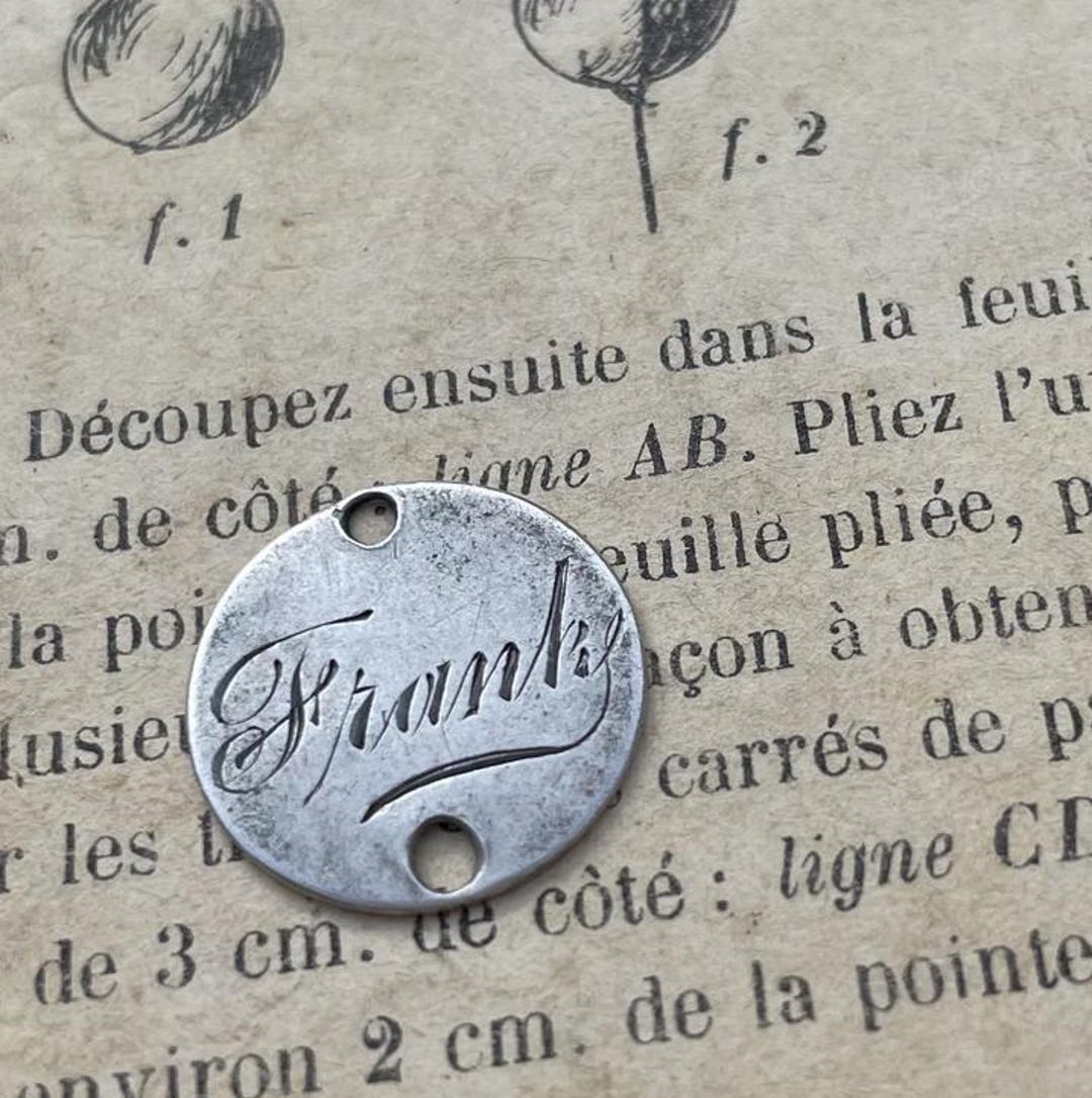 Victorian Frank Love Token Charm - Etsy