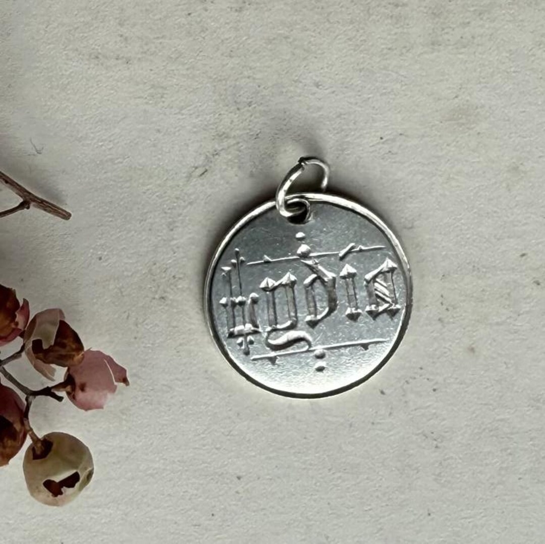 Victorian Lydia Love Token Charm - Etsy